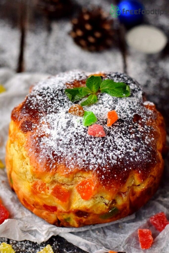 Italian Fruit Cake Panettone Recipe